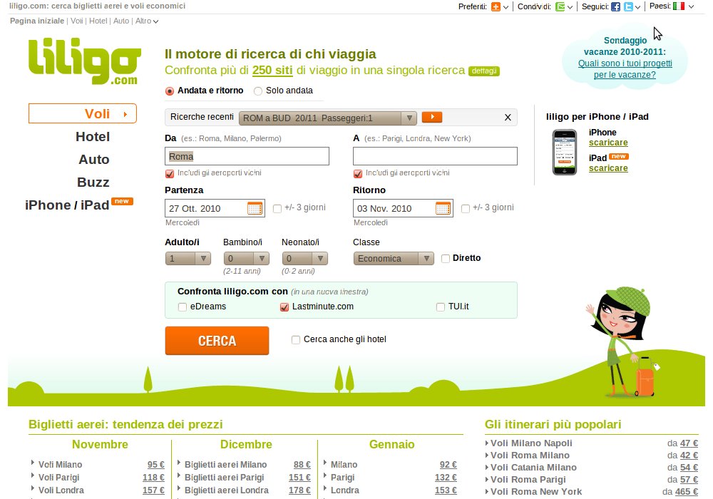 liligo.com si rifà il trucco! - Il Magazine del viaggiatore